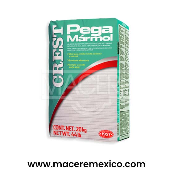 Pega mármol Crest | Adhesivo Crest